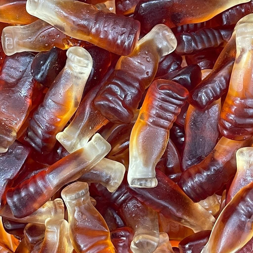 Juicy Cola Gummy Bottles – SOCKERBIT